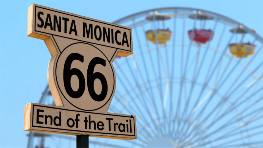 Route 66 - End of the Trail; Day 16 - Real-Time Traveller